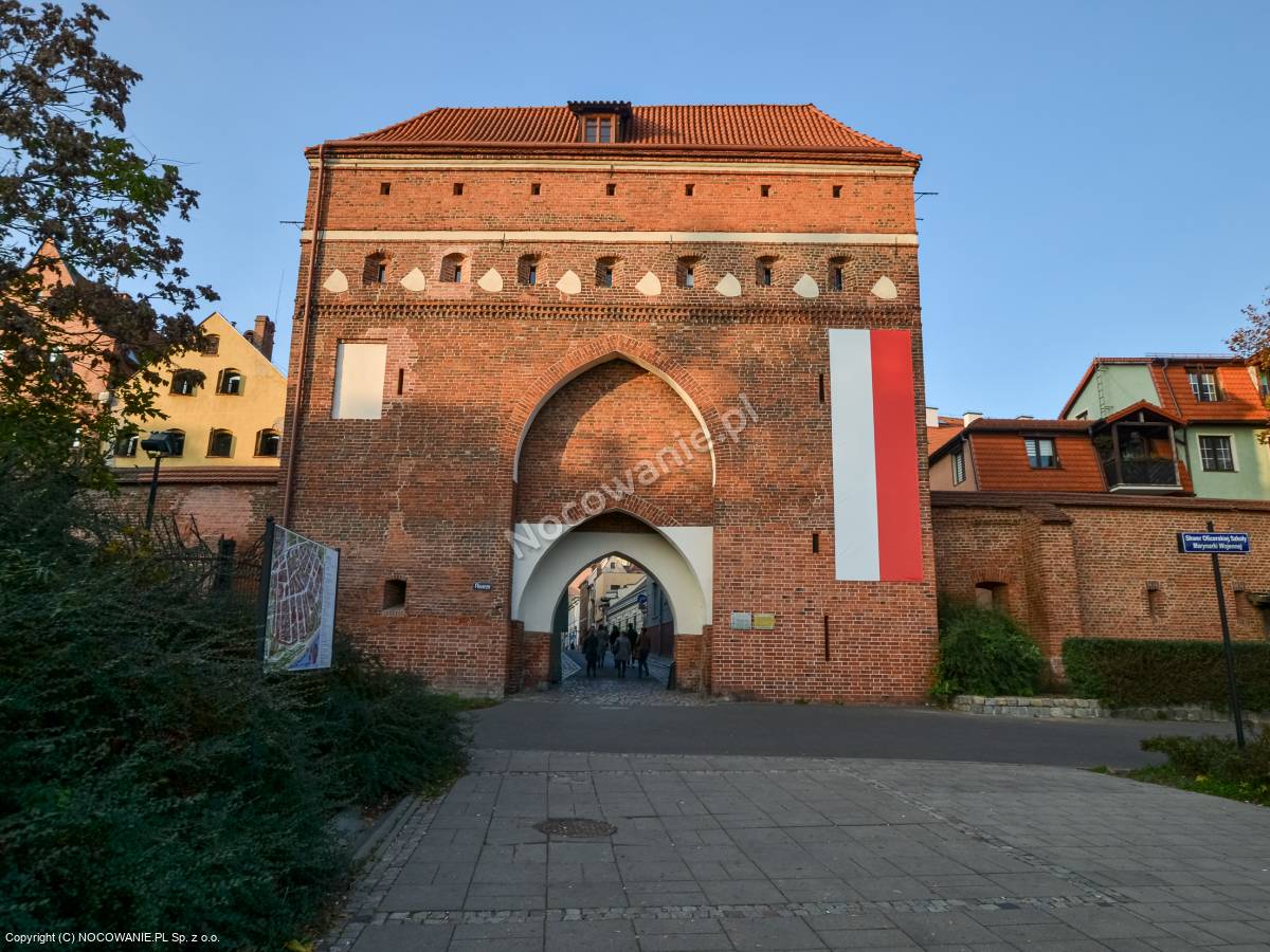 Brama Klasztorna w Toruniu Toruń - Mapa, Dojazd