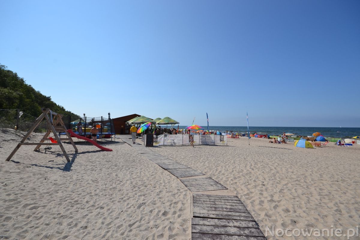 Plaża w Pustkowie Pustkowo: kamera, opinie