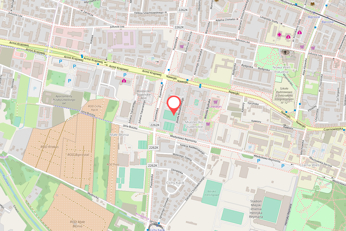 Korty tenisowe AGH (Strefa Plaża) Kraków: godziny otwarcia, dojazd ...