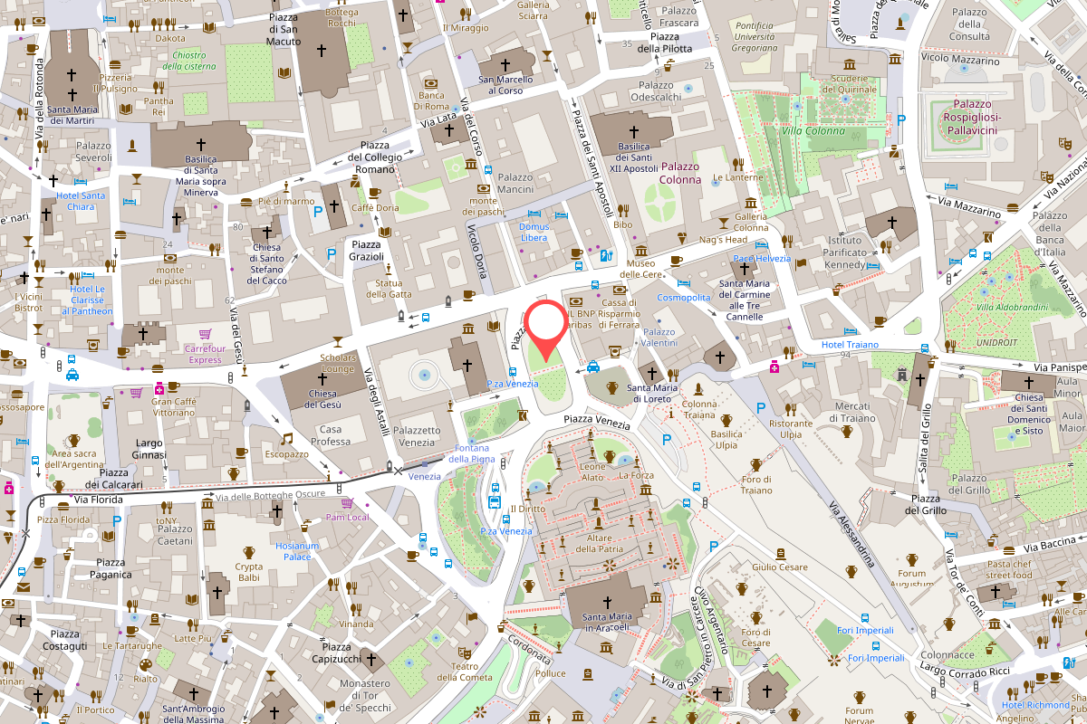 Plac Wenecki Rzym: cennik, bilety, godziny otwarcia, dojazd - Nocowanie.pl