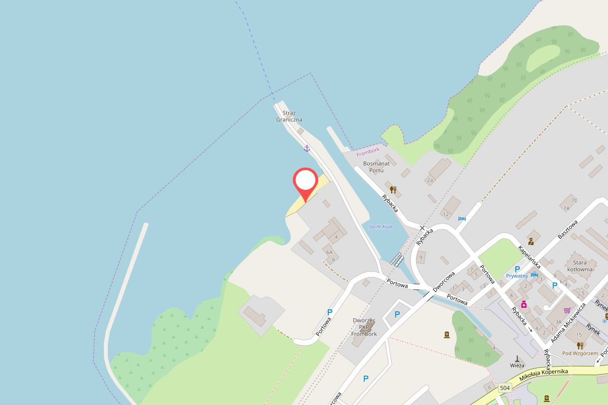 Plaża we Fromborku Frombork: kamera, opinie - Nocowanie.pl