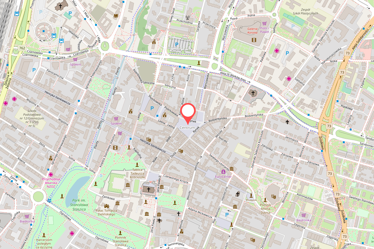 Rynek w Kielcach Kielce