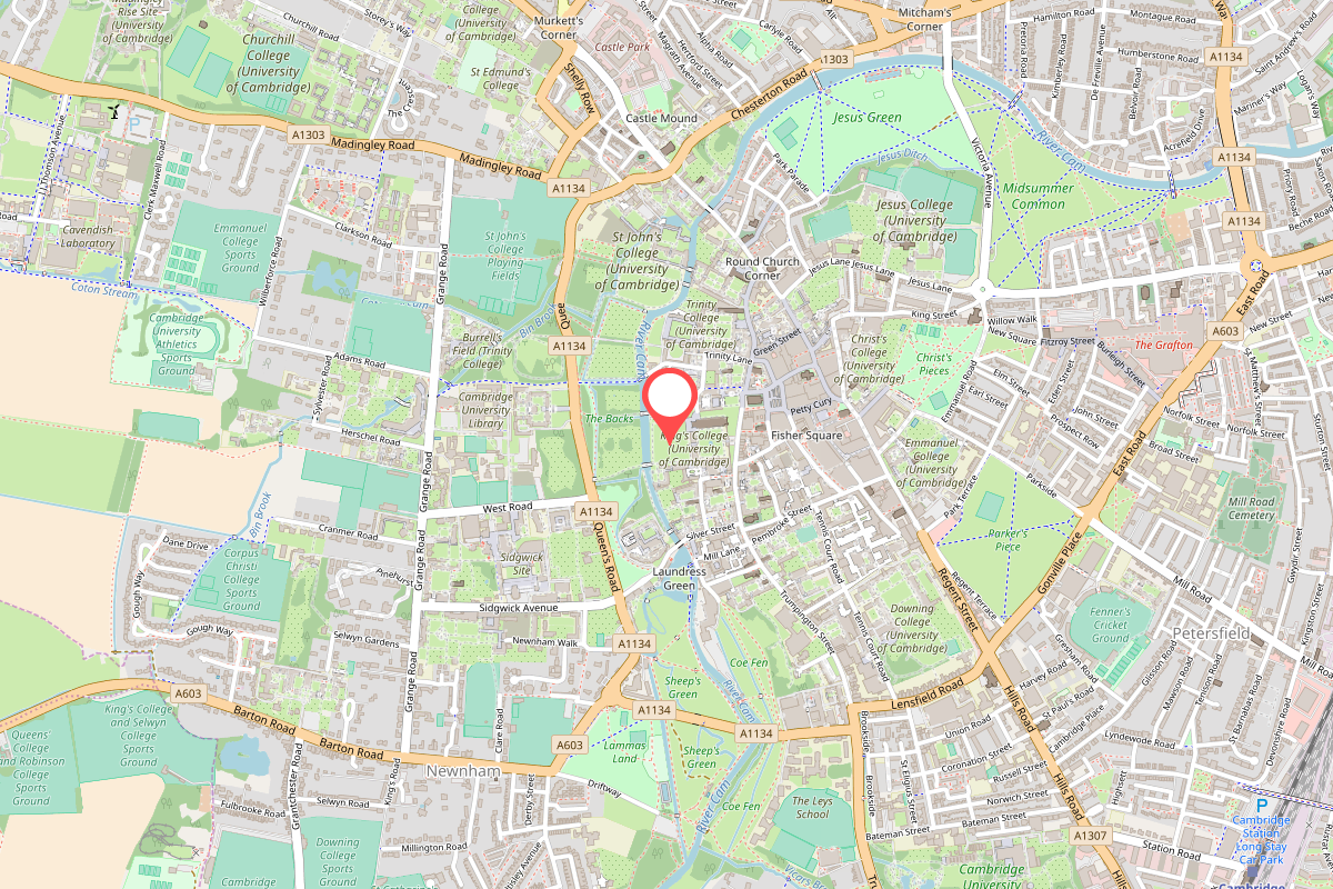 University of Cambridge Cambridge, godziny otwarcia - Nocowanie.pl