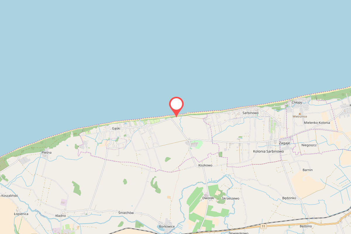 Nadmorski Szlak Turystyczny Gąski - Nocowanie.pl