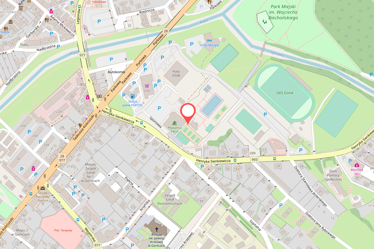 Basen kąpielowy OSiR Gorlice Gorlice: cennik, godziny otwarcia, dojazd ...