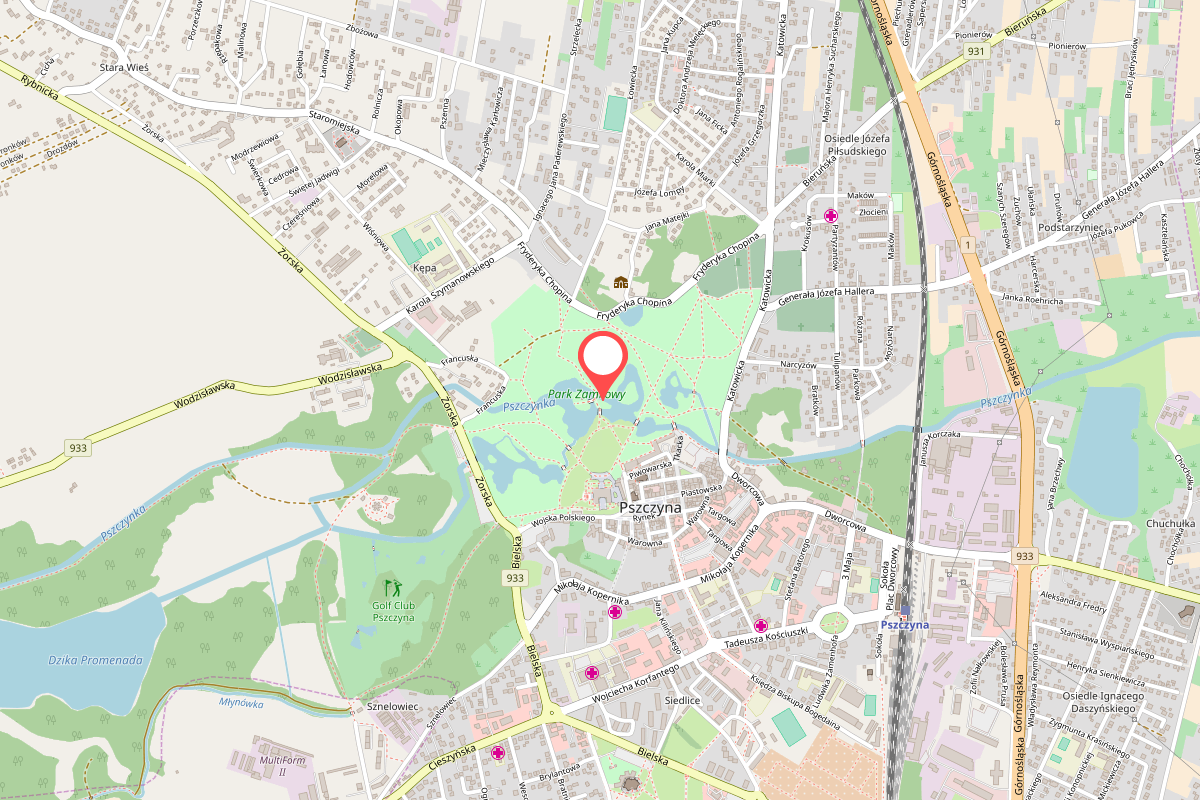 Park w Pszczynie Pszczyna - Nocowanie.pl