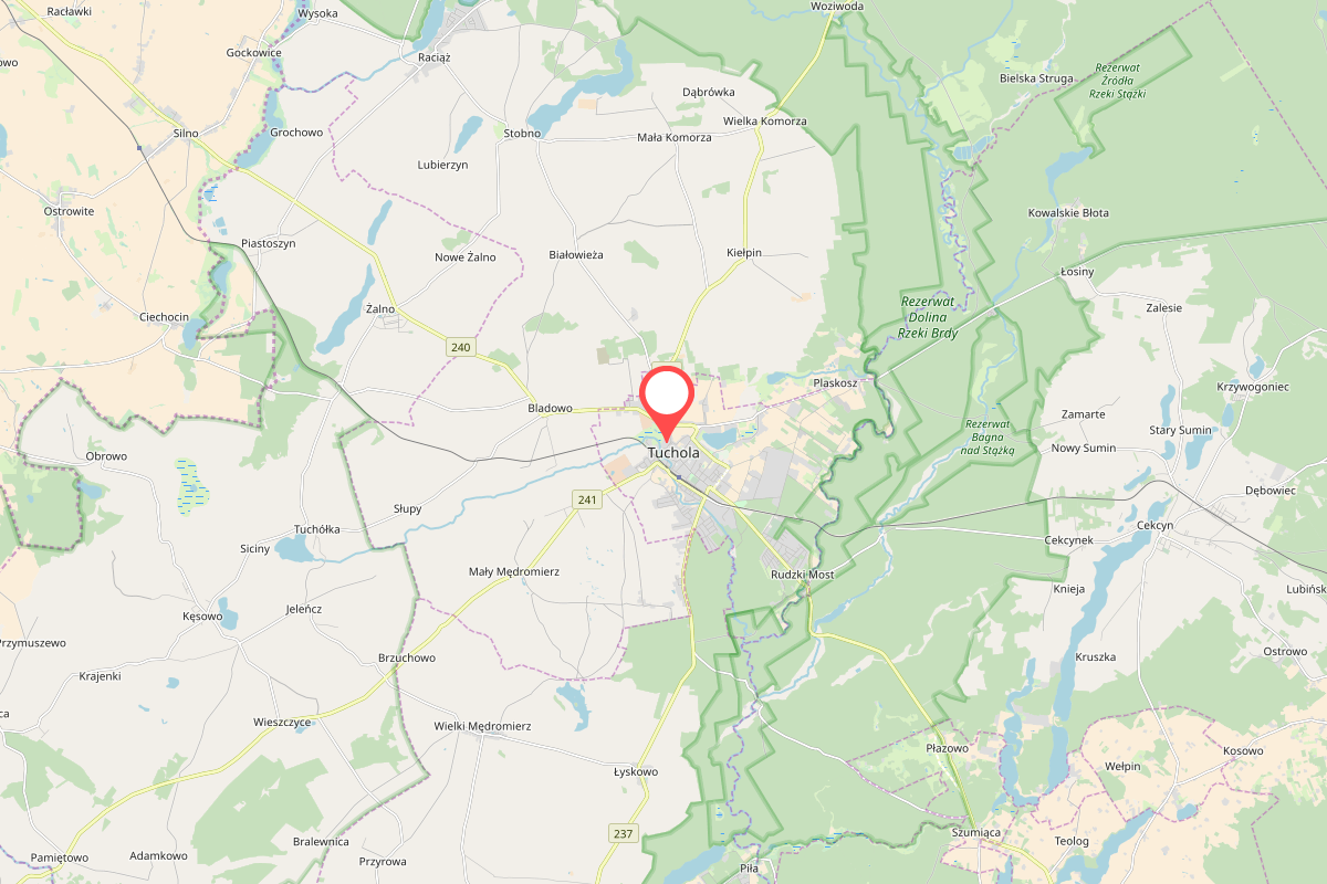 Tucholski Park Krajobrazowy Tuchola - Nocowanie.pl