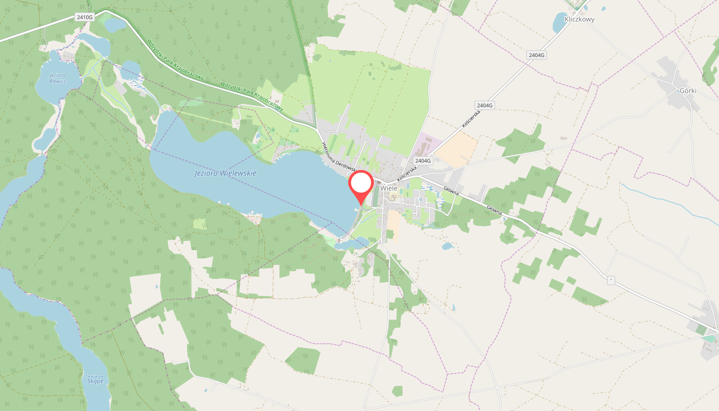 Kąpielisko nad Jeziorem Wielewskim Wiele: kamera, opinie