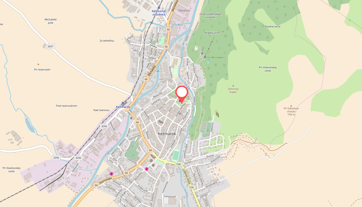 Zamek w Kieżmarku Kežmarok: cennik, bilety, godziny otwarcia, dojazd