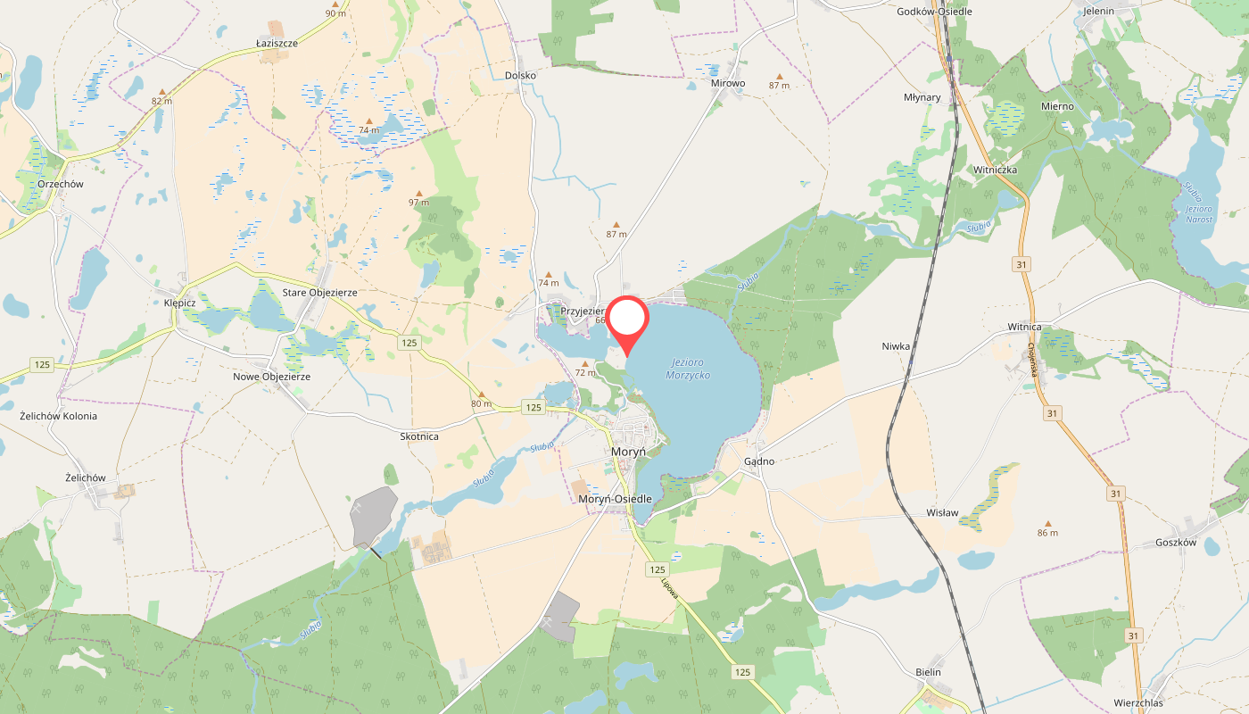 Kąpielisko miejskie w Moryniu Moryń: kamera, opinie