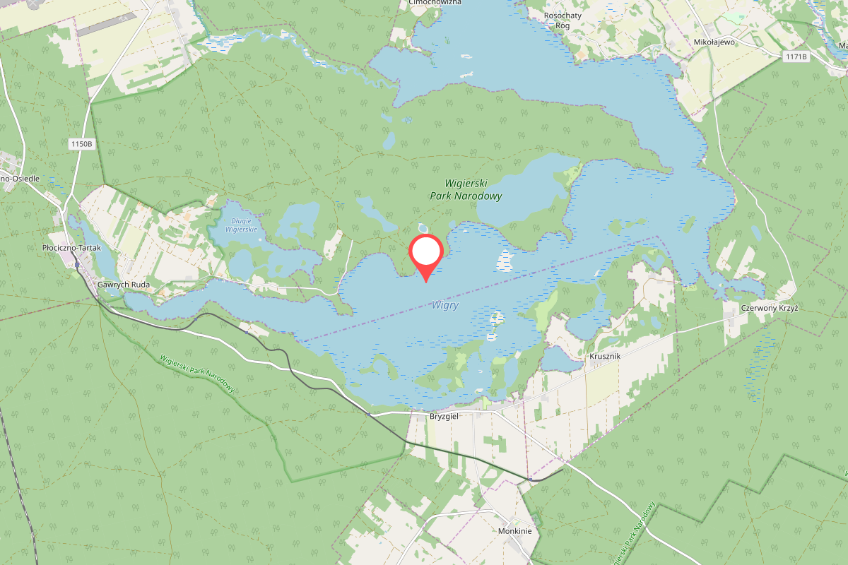 Jezioro Wigry noclegi, plaża, kąpielisko - Nocowanie.pl