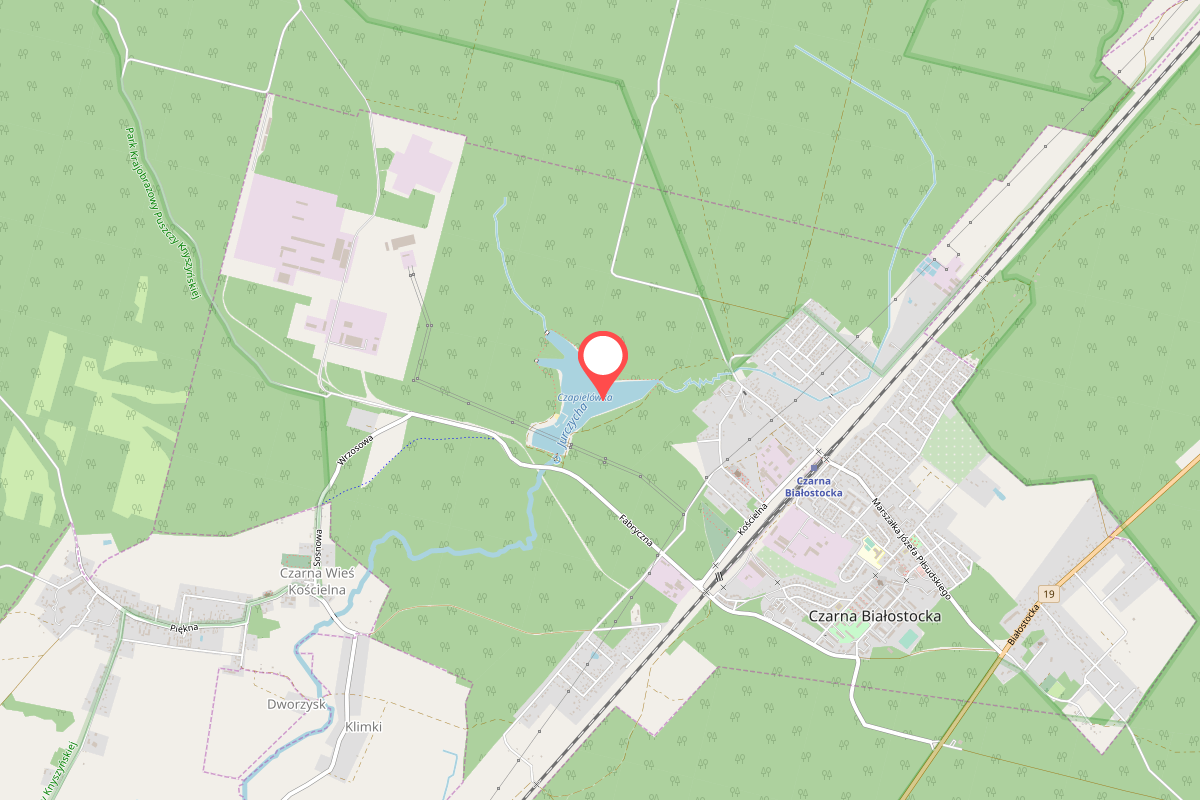 Zalew Czapielówka noclegi, plaża, kąpielisko - Nocowanie.pl