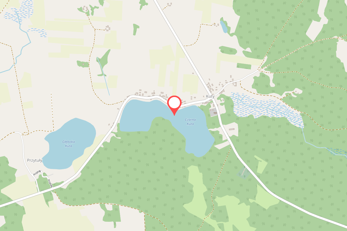 Jezioro Czarna Kuta noclegi, plaża, kąpielisko - Nocowanie.pl