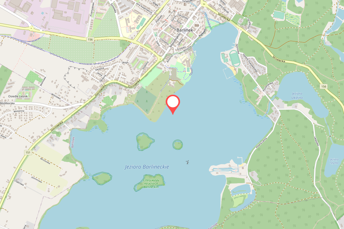 Jezioro Barlineckie noclegi, plaża, kąpielisko - Nocowanie.pl