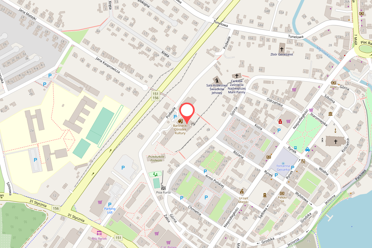 Barlinecki Ośrodek Kultury Barlinek, godziny otwarcia - Nocowanie.pl