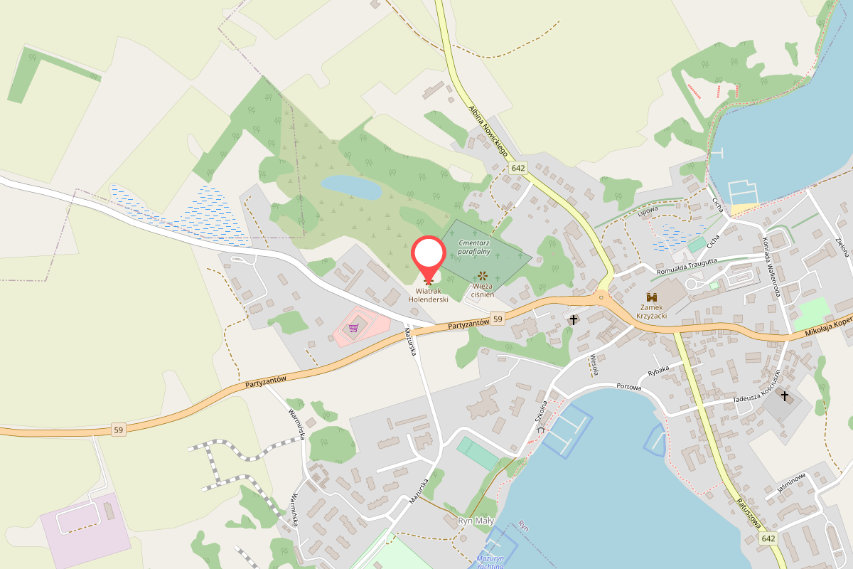 Wiatrak w Rynie Ryn: cennik, bilety, godziny otwarcia, dojazd ...