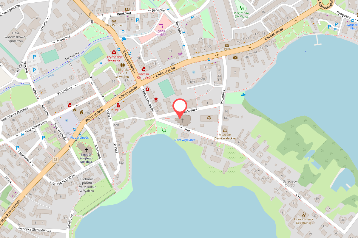 Kościół św. Antoniego w Wałczu Wałcz, msze, godziny mszy - Nocowanie.pl