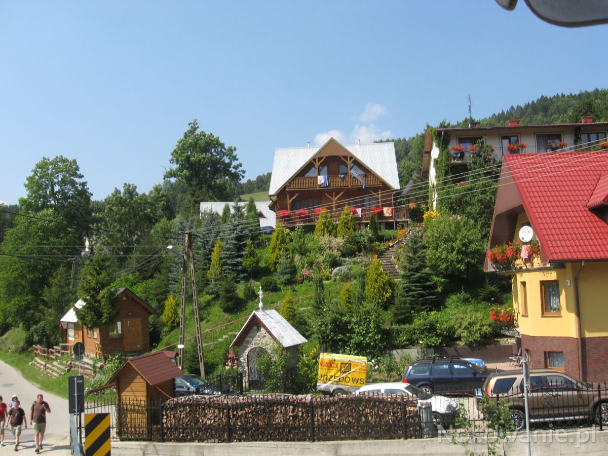 Widok z góry, Wierchomla Wielka, zdjęcia