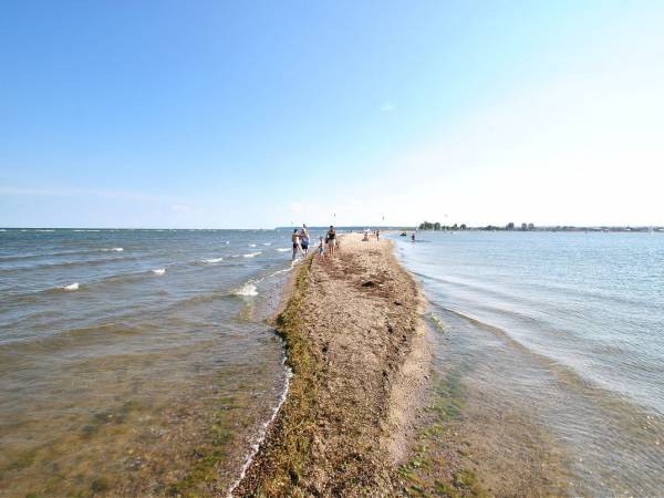 Cypel Rewski Rewa, mapa